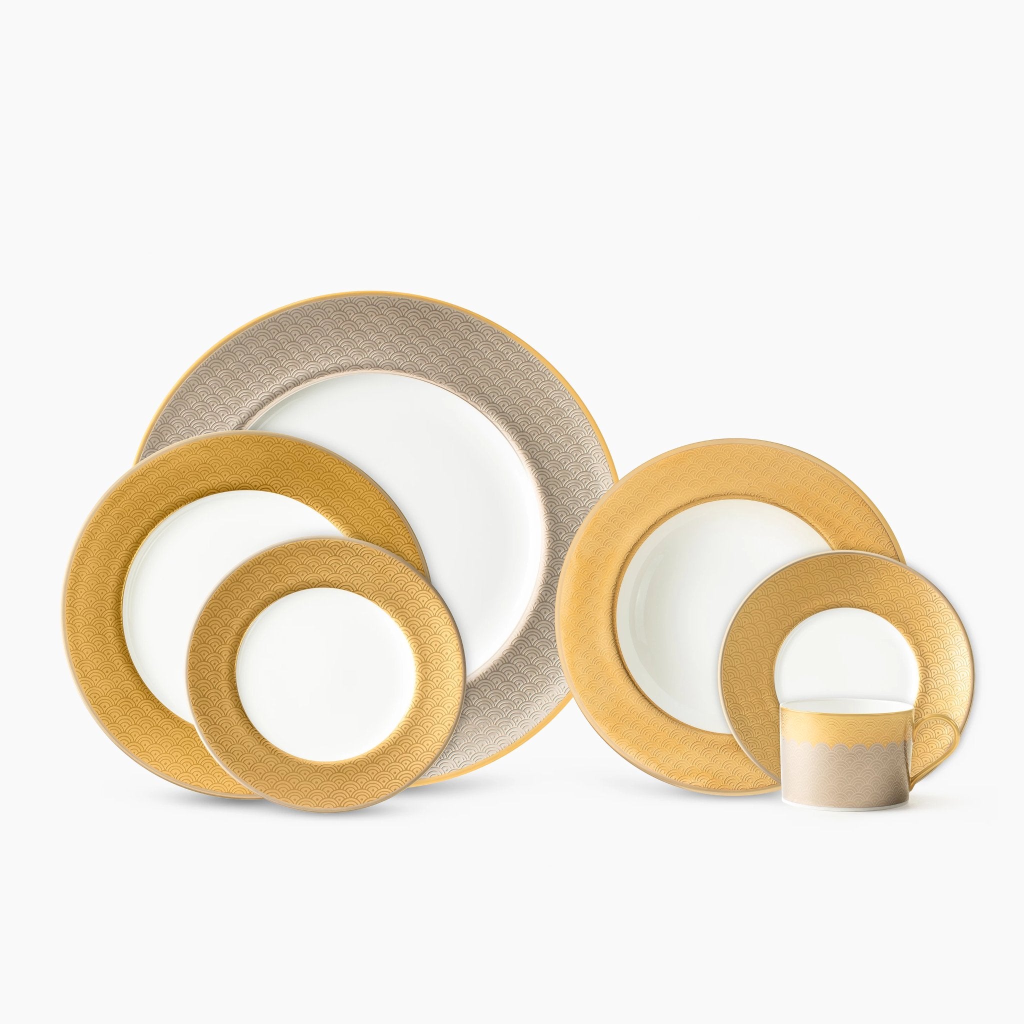 Scales Dinnerware Set – Noir Gifts