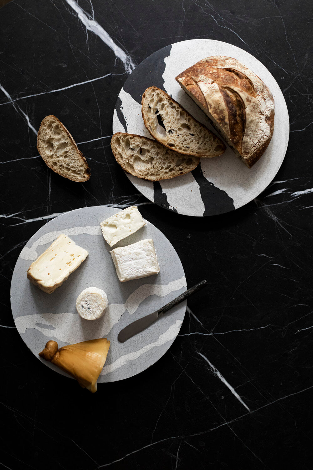 Concrete Serving Platter – Noir Gifts